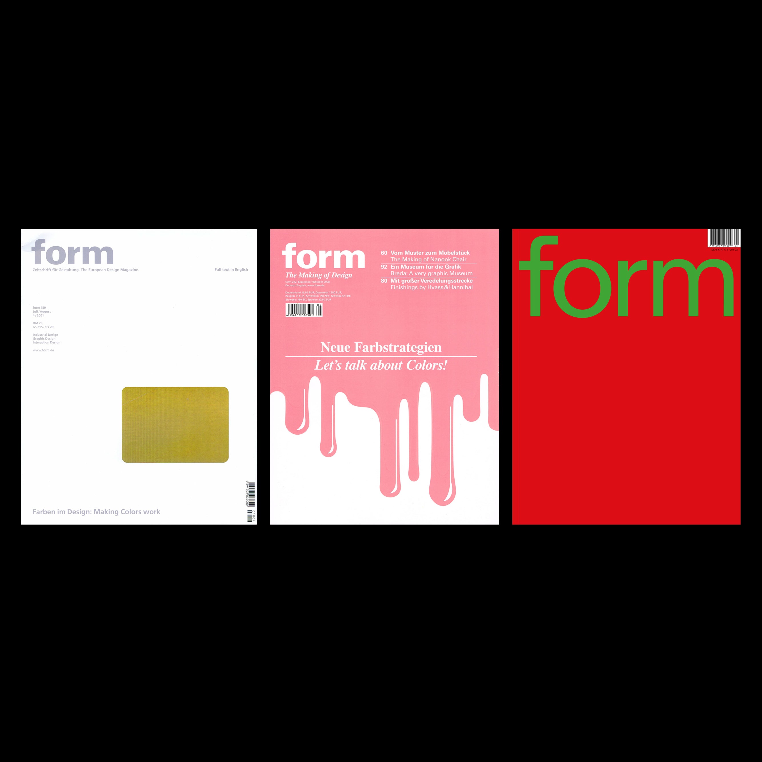 Paket: Farbe – form Design Magazine