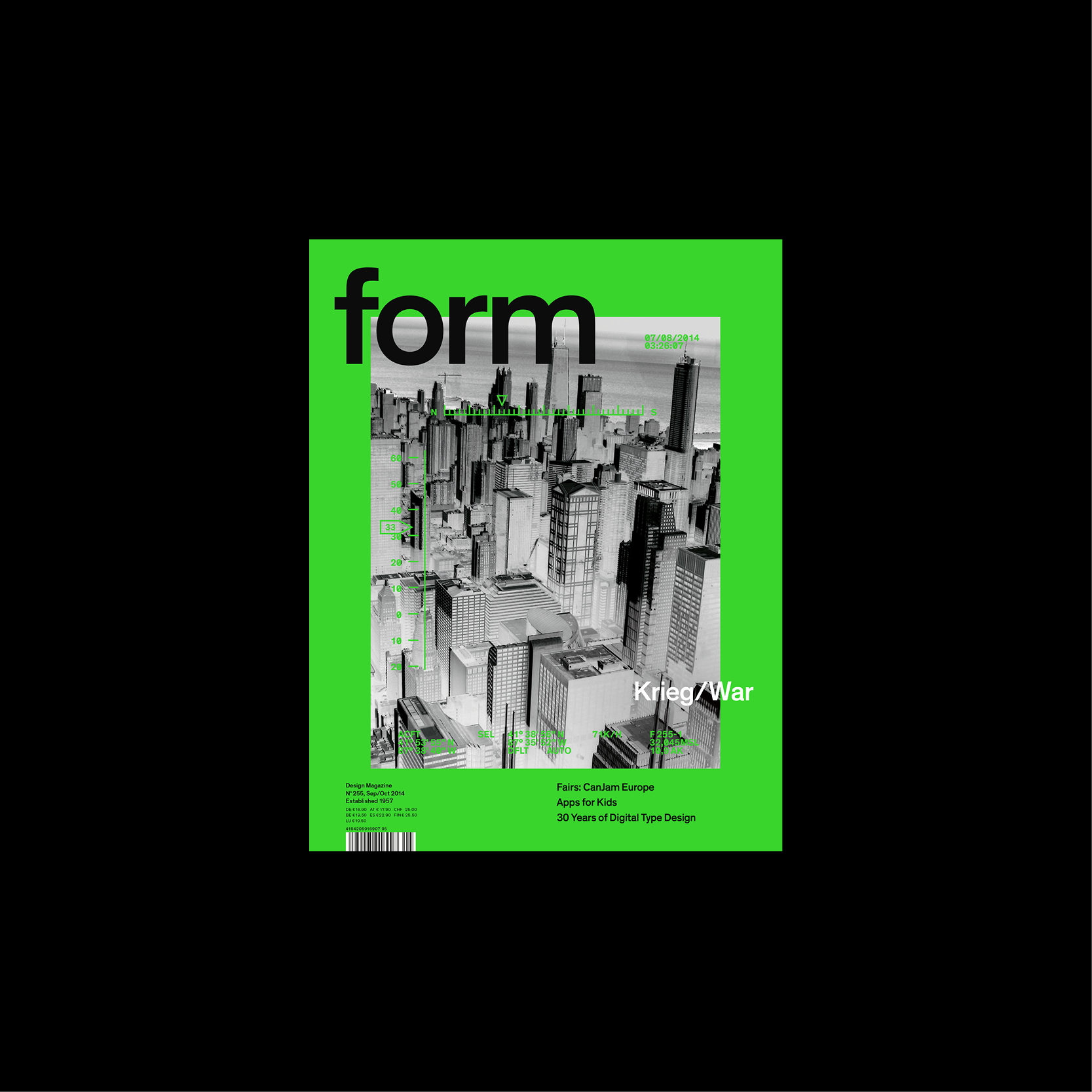 form 255 – Krieg / War – form Design Magazine